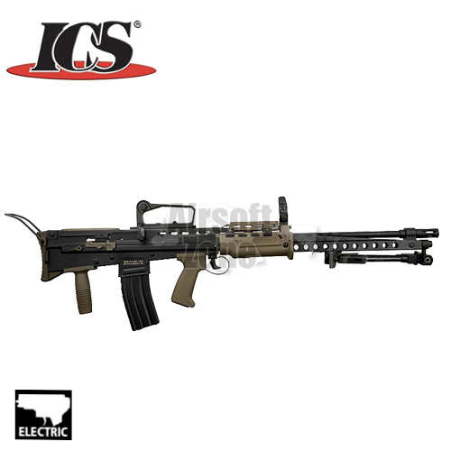 L86 A2 LSW Rifle AEG ICS - Airsoft Zone UK